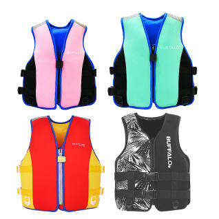 POOM | BUFFALO 네오프렌 어린이 아동 구명조끼 1P