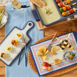 POOM | [파뷔에]슐레지엔 항균양면 대+라운드 도마 2P SET