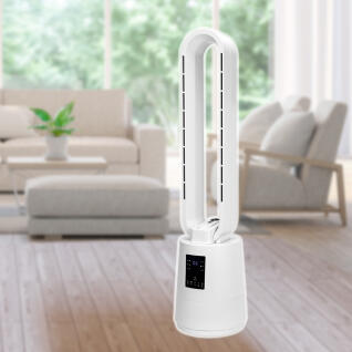 POOM | 바리 독일 공기청정형 UV 날개없는 선풍기(리모컨)