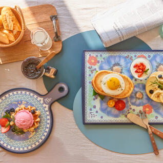 POOM | [파뷔에]슐레지엔 항균양면 특대+라운드 도마 2P SET