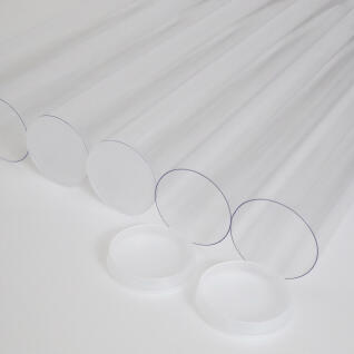 POOM | 투명 지관통_PVC (10set)