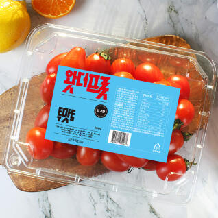 POOM | 왓더프룻 투맛토 스테비아 토마토 (500g x 4팩)