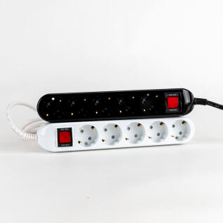 POOM | 메인스위치 5구 멀티탭 1.5M 16A