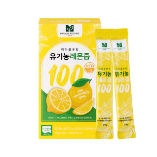 POOM | 미라클루틴 유기농 레몬즙 100 1박스(20g*14포)
