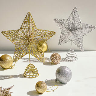 POOM | 크리스마스 트리 오너먼트 탑별 꼭대기 별_2color