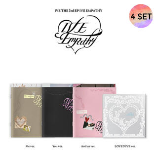 POOM | [4종 SET] 아이브 - 미니 3집 IVE EMPATHY [3종+한정반]