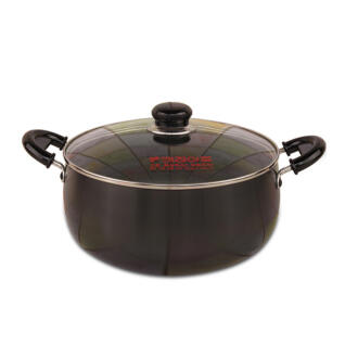 POOM | 키친아트 쥬노블랙 경질 24cm 양수냄비