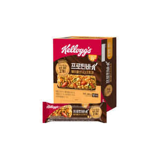 POOM | 켈로그 에너지바 헤이즐넛 40g 12개입