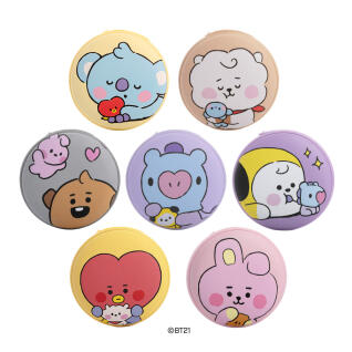 POOM | BT21 충전식 손난로 캐릭터 휴대용 전자핫팩 핸드워머