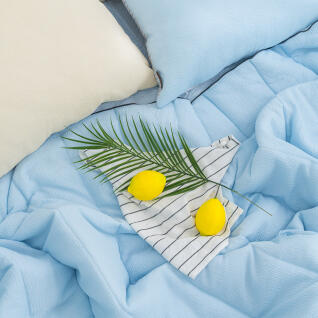 POOM | 더블리 슈가크림 여름이불 SS/Q 단품&세트 5컬러