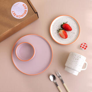 POOM | 에이드 브런치세트 4P 오렌지블룸