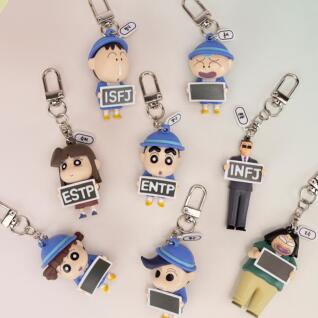 POOM | 짱구 MBTI 피규어 키링 캔디 1BOX 20개입 (24012922)
