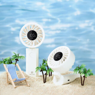 POOM | 멜리언스 멀티 4in1 LED 휴대용 선풍기 손선풍기