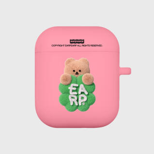 POOM | LUCKY CLOVER COVY-PINK(에어팟-컬러젤리)