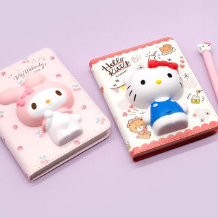 POOM | 15000 헬로키티 스퀴시 노트