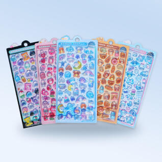 POOM | 3D 크리스탈 스티커 입체 스티커 본본 시리즈