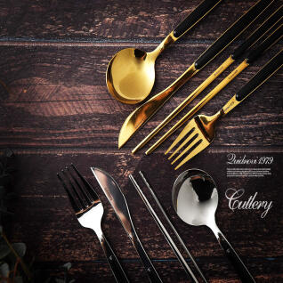 POOM | 퀴드노비 디너 커트러리 수저 젓가락 세트 숟가락 1p