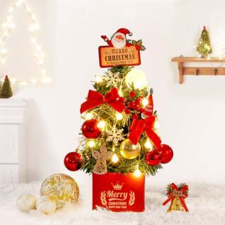 POOM | 40cm 쁘띠레드 미니트리 풀세트