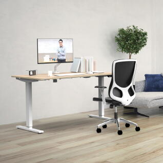 POOM | 핏쳐 E1 커스터마이징 전동 모션데스크 1600