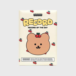 POOM | Cherry covy-ivory(6hole diary)