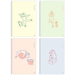 POOM | 1000 슬림원링노트(오늘의스트레칭)