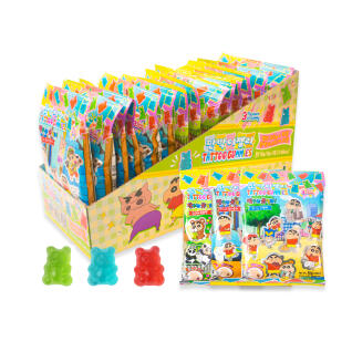 POOM | 짱구굿즈 간식 젤리 편의점과자 판박이15개 1박스(box)