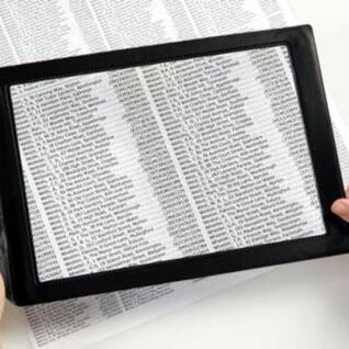 POOM | 기본형 A4 블랙카드 확대경 1개