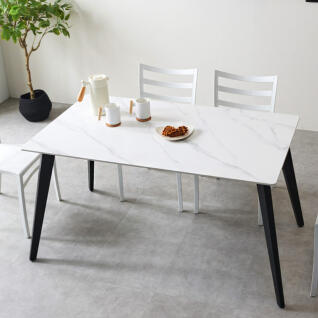 POOM | 블랙 프리마 1400 통 세라믹식탁