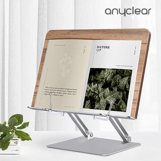POOM | 애니클리어 BS-1 원목 독서대 노트북 태블릿 거치대