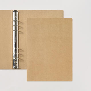 POOM | A5 6공 베이직 크라프트 바인더