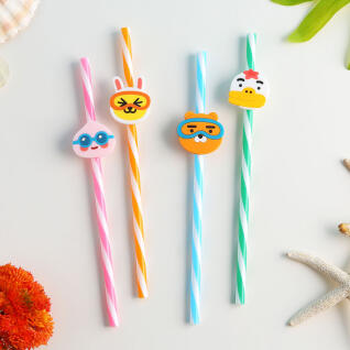 POOM | [KAKAO]카카오프렌즈 언더더씨 스트로우 2P