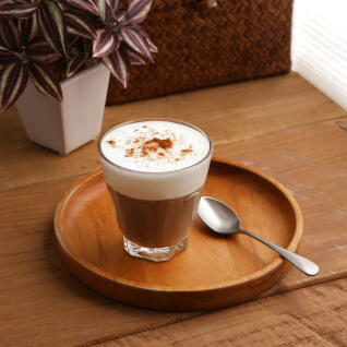 POOM | 럭키글라스 앤틱 빈티지 카페 유리 커피잔컵 6oz.(170ml)