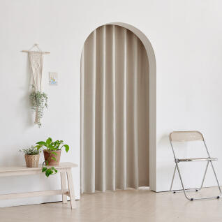 POOM | 이너스 르넬 아일렛 항균 암막커튼 90x232cm 2P