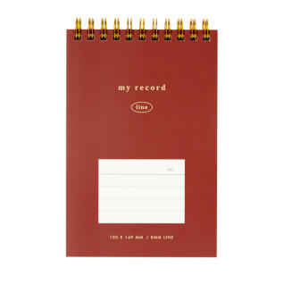 POOM | 레드 메모수첩 (04013611)