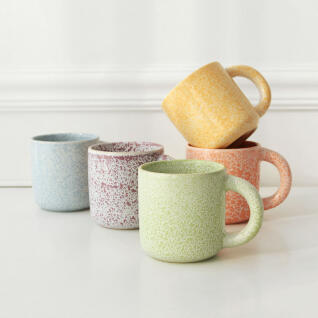 POOM | 스플래쉬 도트 머그컵 5P 패키지세트