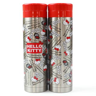 POOM | 헬로키티 칼라패턴 텀블러 300ml X2개