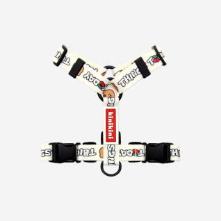 POOM | [키니키니X어프어프]CHERRY COVY HARNESS-IVORY(하네스-H형)