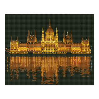 POOM | DIY LED 보석십자수 - 헝가리 부다페스트