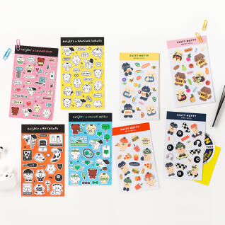 POOM | Romane 리무버 스티커 ver.2