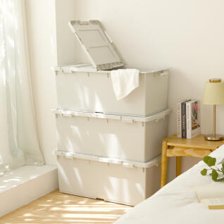 POOM | 트레인 대용량 리빙박스 높은형 3P