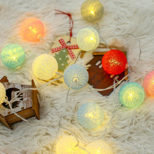 POOM | 40구 LED 코튼볼 스카이전구