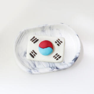 POOM | 태극기 클레이 비누 두개 만들기 키트 DIY KIT