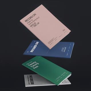 POOM | [아이코닉] 2024 레코드온 다이어리 빅먼슬리 A4