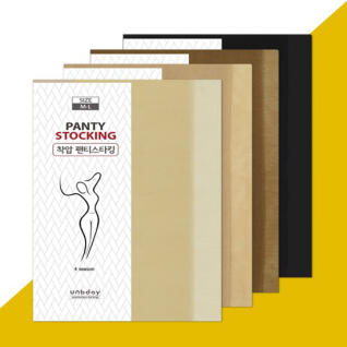 POOM | [3PACKS]여자 착압 압박 고신축 팬티 스타킹 (4 color)