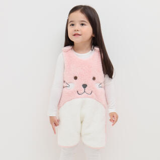 POOM | 아동 냐옹 수면조끼PK