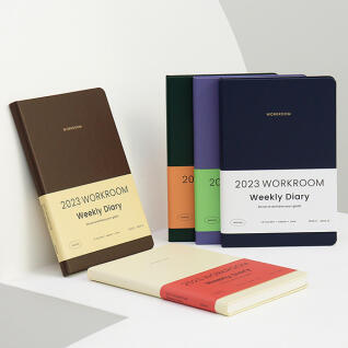 POOM | 2023오피셜워크룸 위클리A5다이어리 날짜형/월간/25절