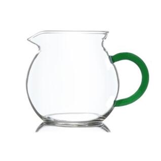 POOM | 내열유리 그린손잡이 숙우 저그(1P)