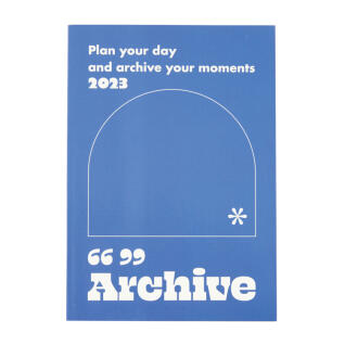 POOM | 2023 다이어리 블루 반양장 (04012000)