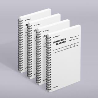 POOM | 텐미닛 플래너 100DAYS 오리지널 - 화이트 4EA