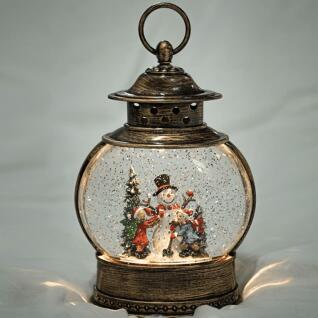 POOM | 크리스마스 오르골 워터볼 스노우볼 타원 랜턴 2type